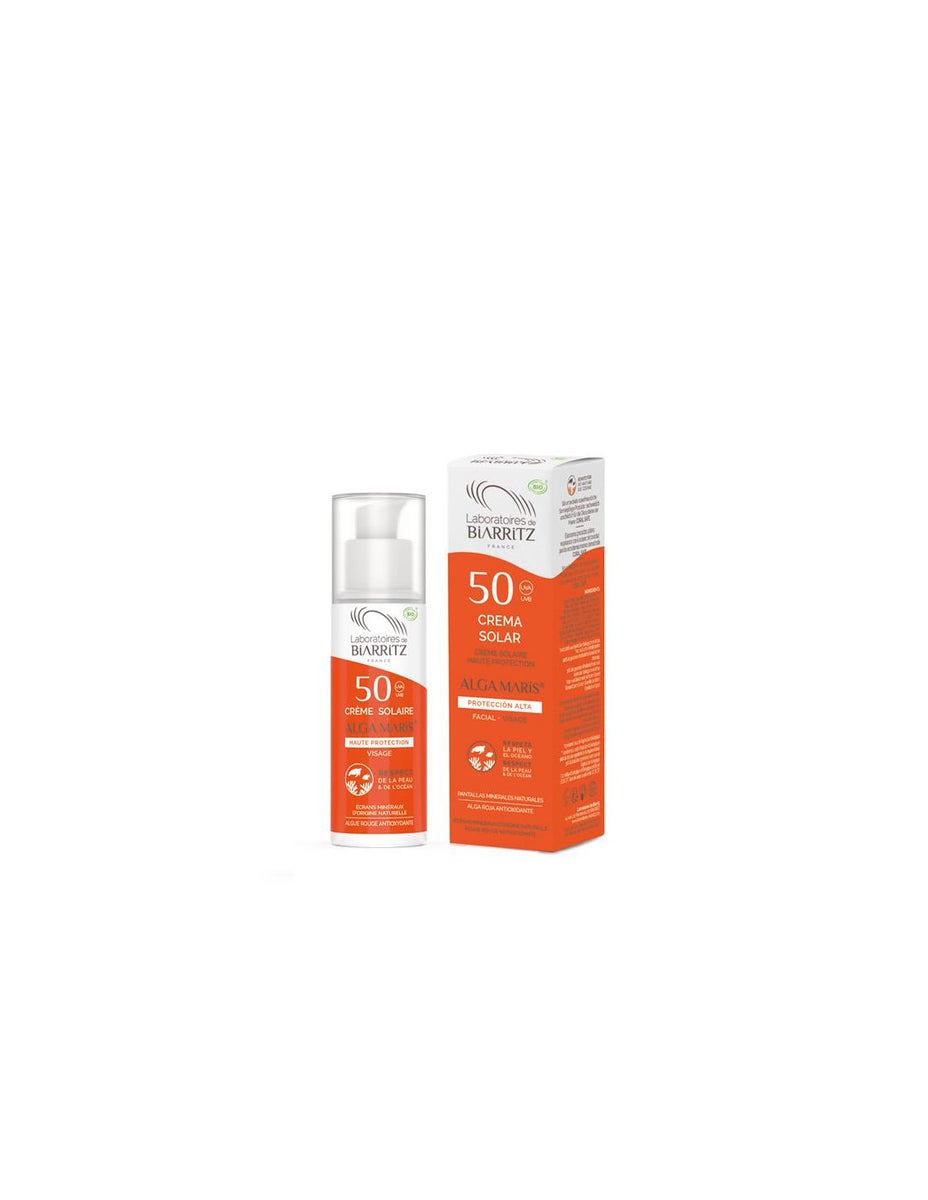 Alga Maris Crema Solar Facial SPF50 50 ml – biocosmesalud